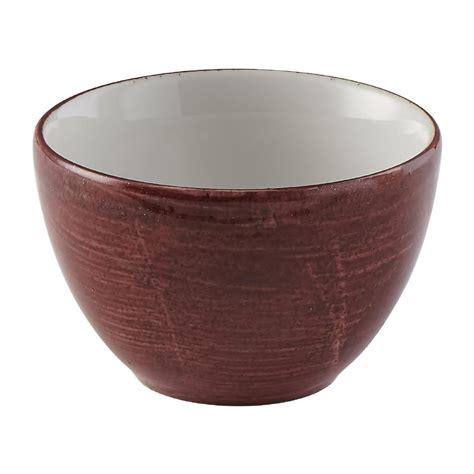 Churchill Stonecast Patina Fs896 Profile Sugar Bowls Red Rust 227ml