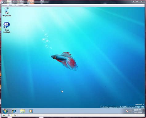 Windows 7 Build 6956 Gallery 160 Screenshots