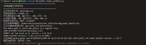关于 Bpuinferlib的版本支持报错问题 算法工具链 地瓜机器人论坛