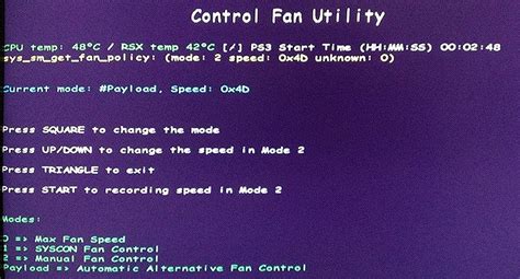 Control Fan Utility For PS CFW Updated By Baxalo PSXHAX