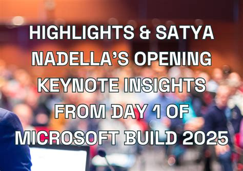 Microsoft Build Ultimate Conference Guide Multishoring