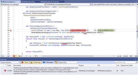 Data Classification The Generated Console App And Web Api Projects Are