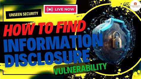 how to find information disclosure bug bounty owasp 10 exploit