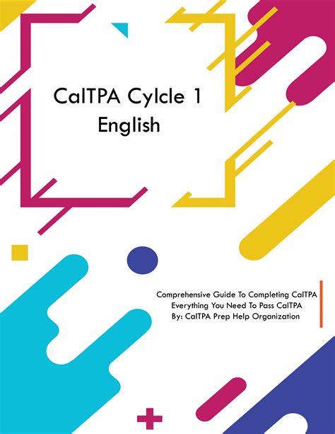 Caltpa Cycle 1 English
