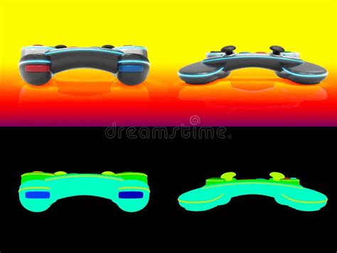 Game Controller Concept Design Stock Illustration Illustration Of