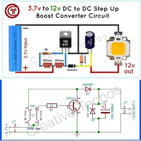 How To Make V To V Boost Converter Science Project Artofit