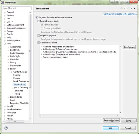 Java How To Configure Behavior Of The Assign Parameter To New Field