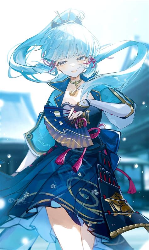 Kamisato Ayaka Genshin Impact Drawn By Utsuhostoria Danbooru