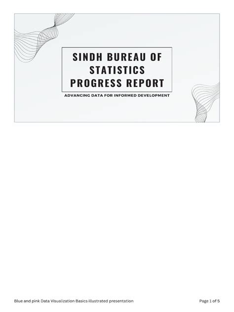 Blue And Pink Data Visualization Basics Illustrated Presentation Pdf