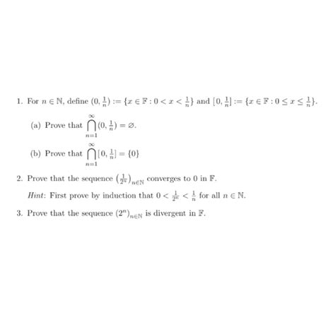 solved for n elementof n define 0 1 n {x elementof f