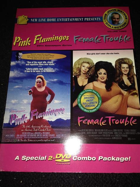 John Waters Collection Vol 3 Pink Flamingosfemale Trouble Amazonca