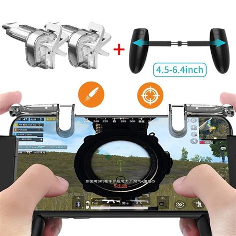 Wrumava For Pubg Stg Fps Game Trigger Cell Phone Mobile Controller Fire