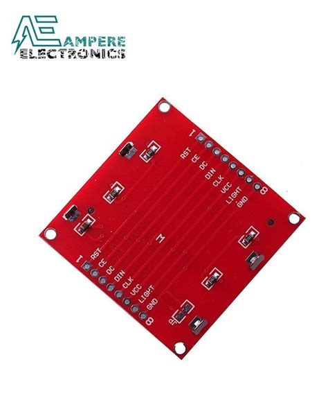 Nokia 5110 Graphic Lcd Display Module 84x48 Ampere Electronics