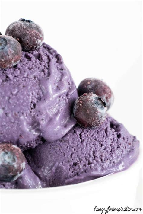 Healthy Sugar Free Keto Blueberry Ice Cream Hungry For Inspiration