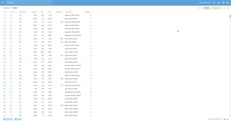 Date Filter Selection Stays On The Foreground When Switching To