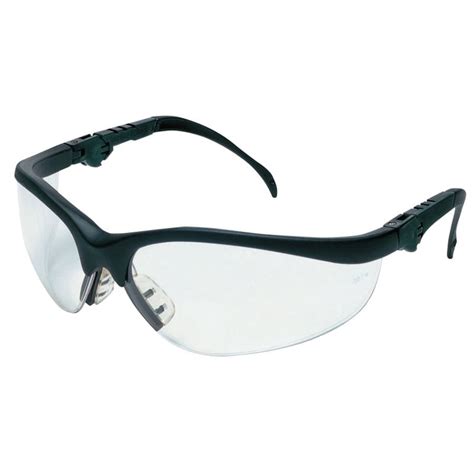 Klondike Plus Protective Eyewear Clear Lens Duramass Anti Fog Black