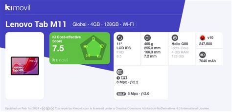 Lenovo Tab M11 Price Specs And Best Deals