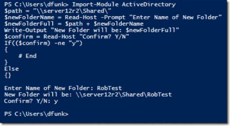 Create A New Folder And Set Permissions With Powershell 4sysops