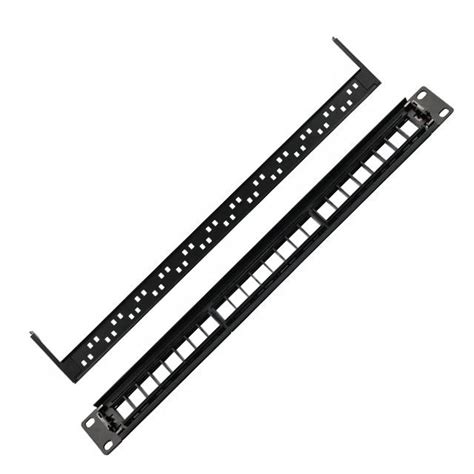 High Quality Cheap Price Utp 19 1U 24 Port UTP Blank Patch Panel For Network Cabling System