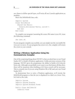 Visual Studio Dot Net PDF