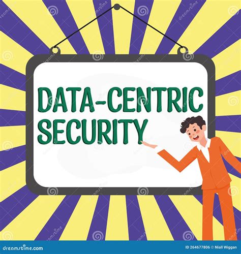 text caption presenting data centric security conceptual photo