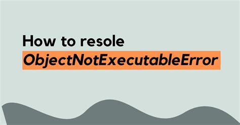解決 Objectnotexecutableerrorがでてクエリを実行できない It Dictionary