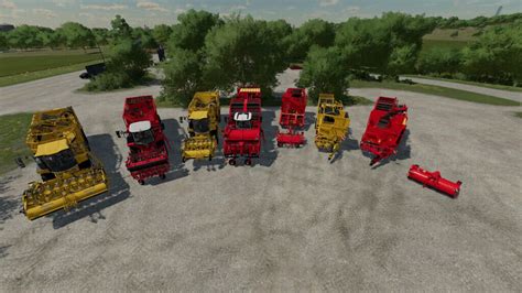 Multi Fruit Harvester Pack Fs22 Kingmods