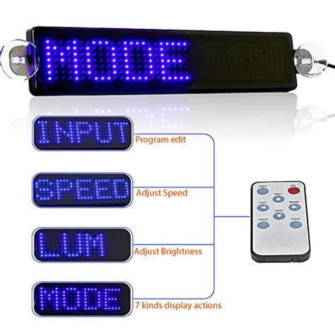 Review Of Leadleds V LED Scrolling Message Display The Car Stuff