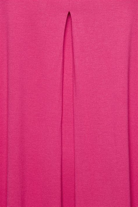 Yours Plus Size Hot Pink Swing Vest Top Yours Clothing