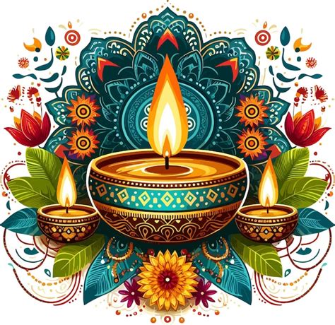 Happy Diwali Premium Ai Generated Vector