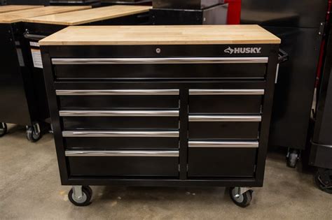Husky Tool Chest On Wheels Husky 46 Tool Box Work Bench Review
