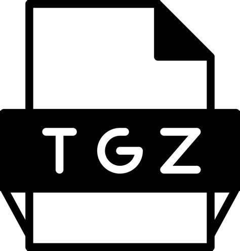 Tgz File Format Icon 15829695 Vector Art At Vecteezy