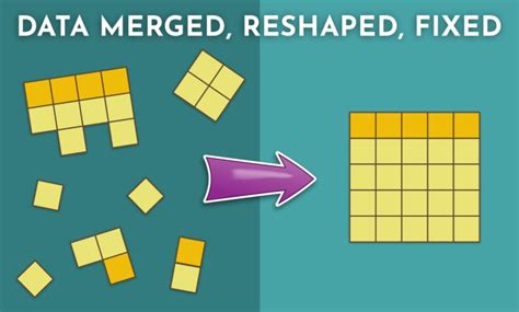 Fix Merge And Reshape Your Data By Jaspermcchesney Fiverr