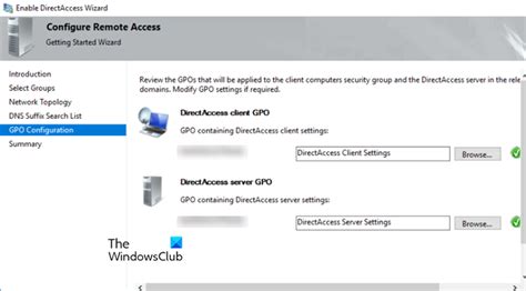 Installing And Configuring Directaccess In Windows Server