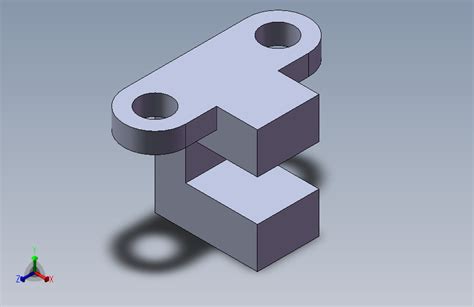 光电开关 Solidworks 2013 模型图纸下载 懒石网