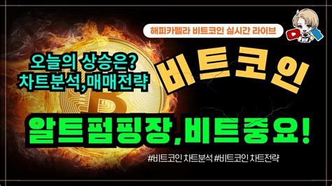 비트코인 실시간 알트코인 펌핑 중 비트 무빙 중요 오늘의 펌핑은 926 점심💎비트코인 비트코인실시간 이더리움 리플 Cryptocurrency 차트분석