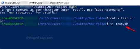 How To Create And Run Shell Script File On Windows