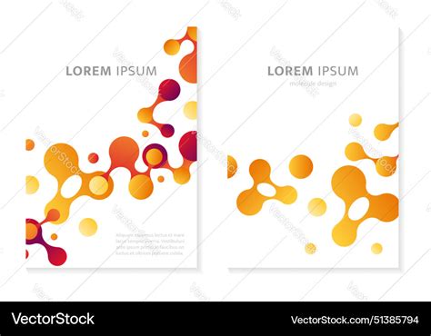 Molecule Connection Model Background Royalty Free Vector