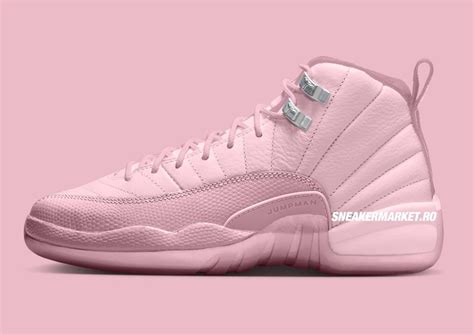 Jordans 12 Pink And Black