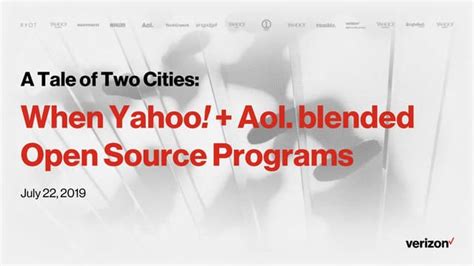 a tale of two cities merging yahoo and aol s open source programs