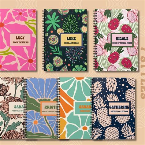 Notebook Etsy