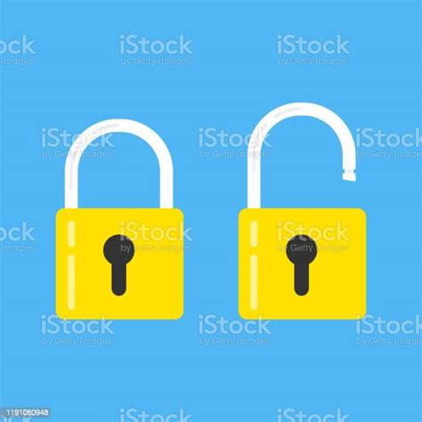 잠금 이 열리고 잠금이 닫힙됩니다 개념 암호 차단 보안 웹 및 모바일 응용 프로그램에 대한 아이콘입니다 벡터 그림입니다 0명에 대한 스톡 벡터 아트 및 기타 이미지 Istock