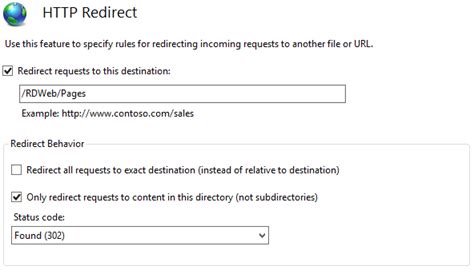 rds 2012 redirect rdweb page from iis default root site anand the