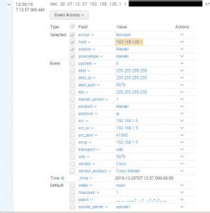 Configure Splunk For Meraki MX Virtualization Howto