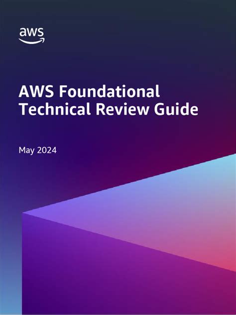 aws foundational technical review guide pdf amazon web services