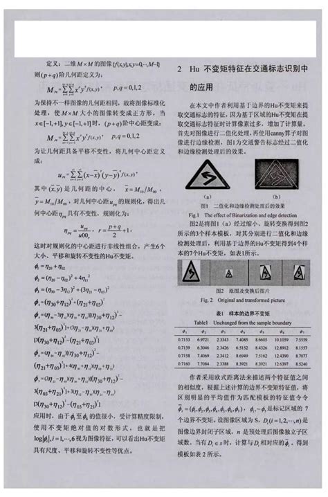 基于matlab的hu不变矩交通标志识别系统 Csdn博客