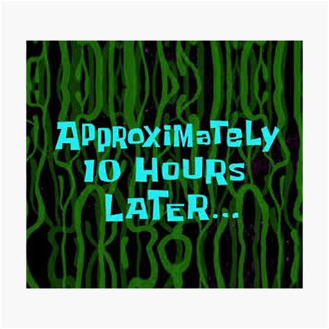 Spongebob Years Later Sticker Photographic Print For Sale By Artitane