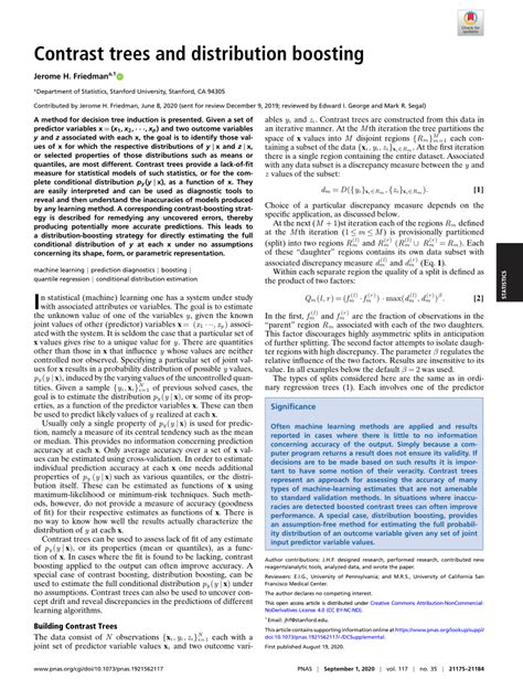 Pdf Contrast Trees And Distribution Boosting