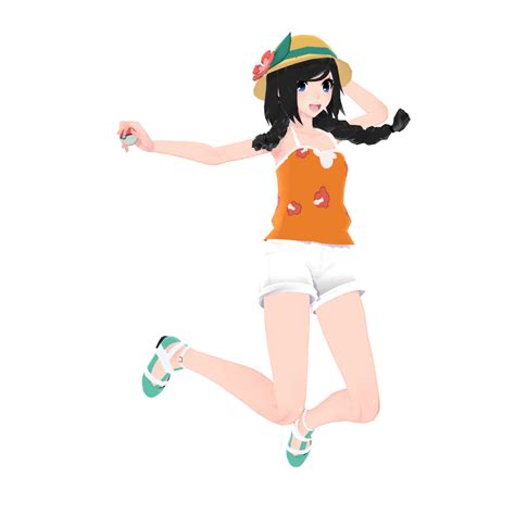 Pokemon Tda Selene Usum Mmd By Meennie46 On Deviantart