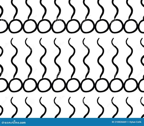 Vector Texture Background Seamless Pattern Hand Drawn Black White